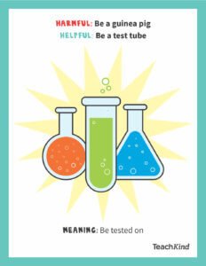Free Animal-Friendly Idioms Posters K-12 to Teach Kind Language