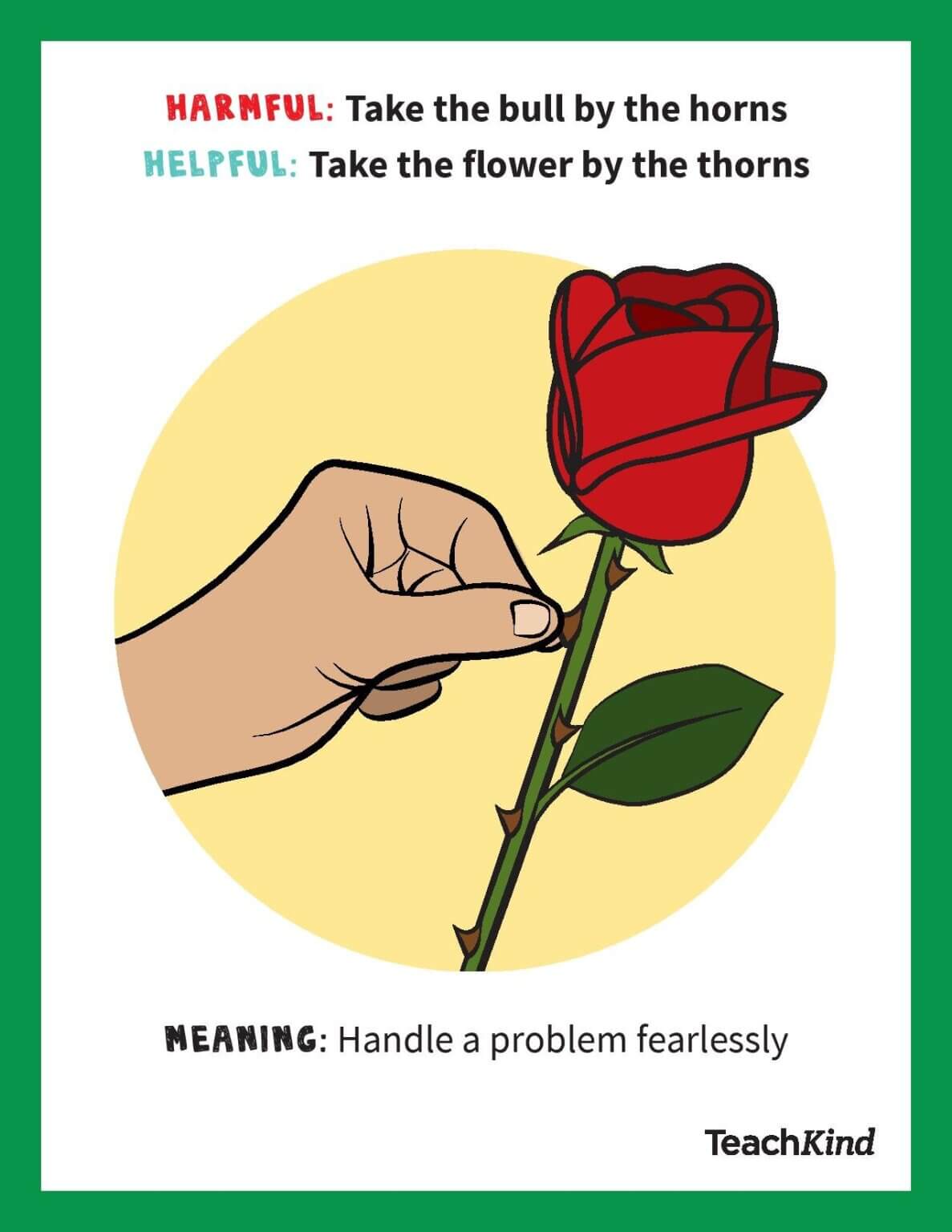 Free Animal-Friendly Idioms Posters K-12 to Teach Kind Language