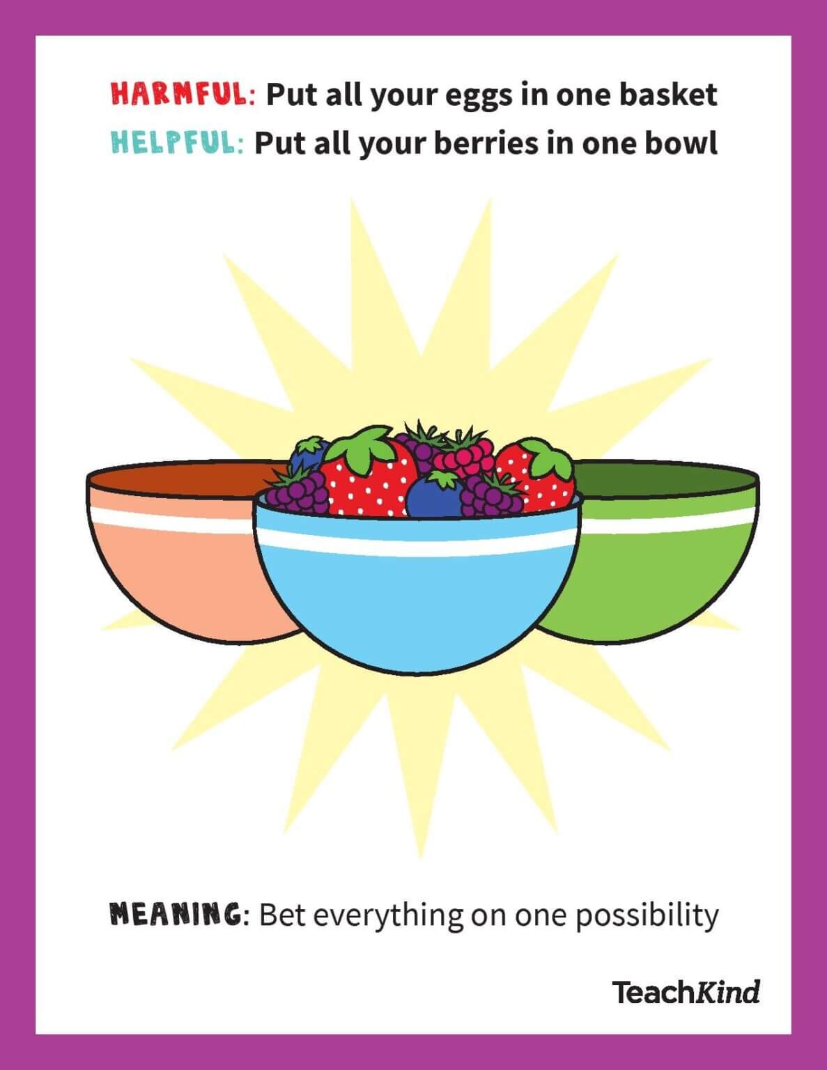 Free Animal-Friendly Idioms Posters K-12 to Teach Kind Language