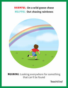 Free Animal-Friendly Idioms Posters K-12 to Teach Kind Language