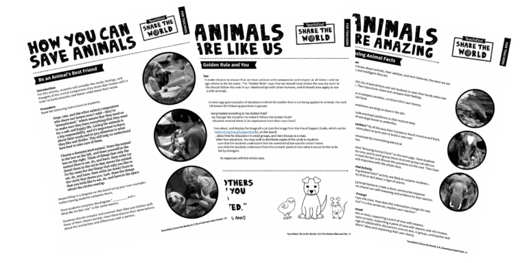 Share the World Kit: Explore Empathy, Animals, & the Golden Rule